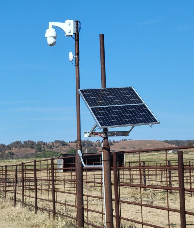 Solar Camera Installation - Tulsa Surveillance Technologies | Tulsa ...